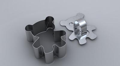 China Smart Bear Stainless steel cookie cutter Supplier for sale