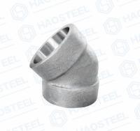 China DN6 Stainless Steel Threaded Forged Socket Elbow Sch5 201 Grade for sale