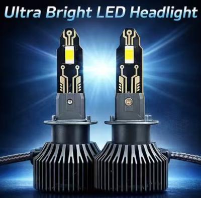 China 90W 8000LM New Car LED Headlight Bulb 6500K H1 Auto Lamp Plug & Play 12-24V Universal Fitment OEM China Factory for sale