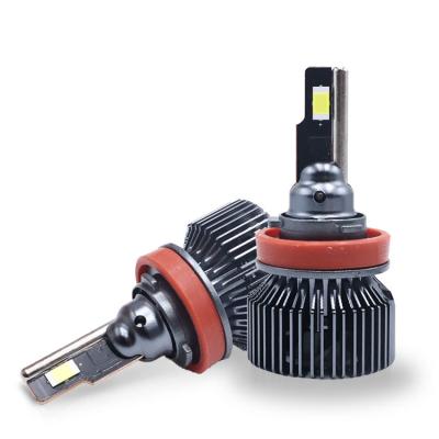 China New Club Car M3 90W Canbus LED Light Kit 7000LM H11 Aluminum Headlight 24V 6500K Color Universal Fitment Full Capacity Bulb 24 for sale