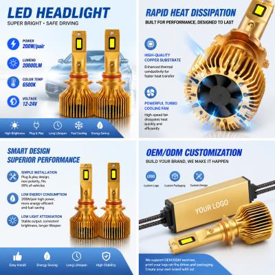 China 200W/pair 20000LM/pair 6500K LED Light Bar and Strip for High Brightness Lighting for sale