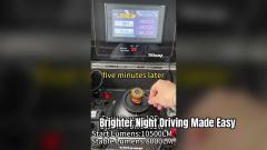 Upgrade To H11 LED Headlight Bulbs For Brighter Night Driving