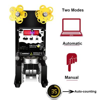 China 450w Industrial Packing Machines 110v Automatic Cup Sealing Machine for sale