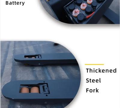 Cina Camion a palette completamente elettrico in piedi Manovra di sollevamento rapido Camion a palette elettrico Jack in vendita