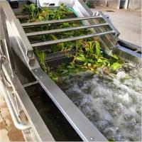 China 3000W Fruit Vegetable Washing Machine Fully Automatic Multi Functional for sale