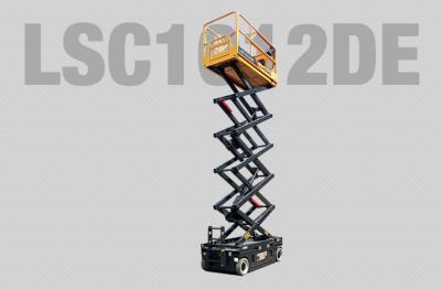 중국 유명 브랜드 12 M 항공 작업 플랫폼 LSC1012DE 지능 제어 시스템 판매용