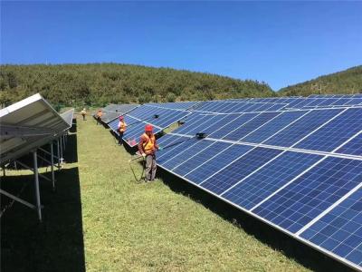 China DC 24v Solar Panel Washing Machine Electric Customized For PV Panels for sale