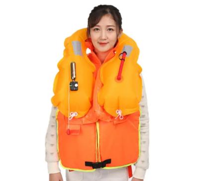 China Emergency Rescue Self Inflating Life Jacket Marine Life Jacket For Adults for sale