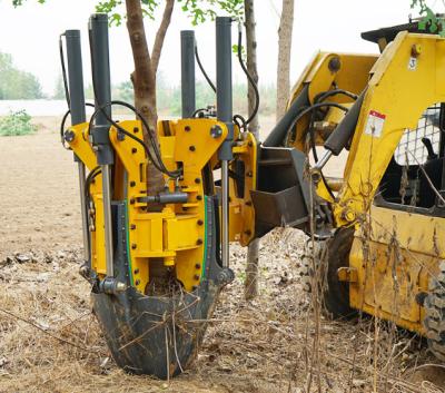China Fully Automatic Hydraulic Tree Digging Machine Tree Moving Machine Nursery Garden for sale