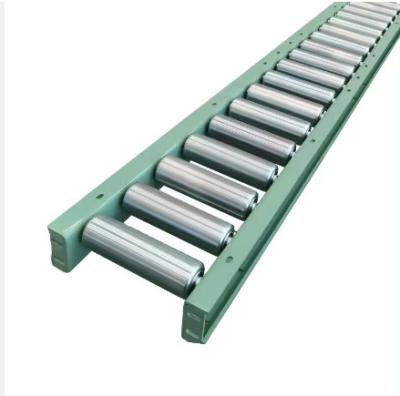 China Carbon Steel Roller Conveyor Assembly Line Loading And Unloading for sale