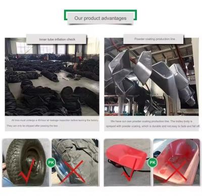 Cina Vendita calda ATV rimorchio agricoltura giardino trasporti utilitario trattore camion rimorchio tipping ATV carrello rimorchio in vendita