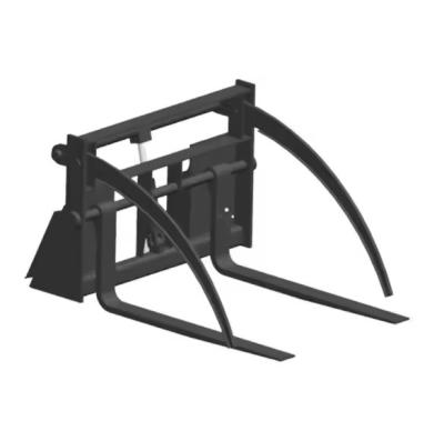 China Farm-Oriented Grapple Fork For Agricultural Skid Steer Loader for sale