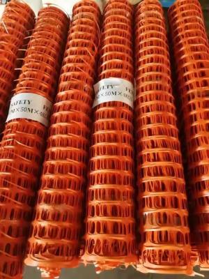 China Construction Safety Barrier Mesh Orange Plastic Barricade Net Safety Fence Crash Barriers for sale