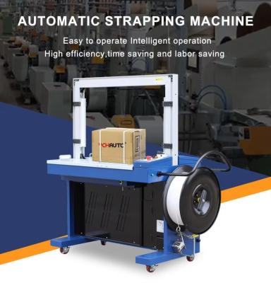 China Automatic Strapping Machine 800*600mm Tunnel Wrapping Machine Durable High Table Baling Carton Box For Warehouse for sale