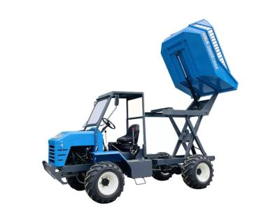 China Indonesia y Malasia dedicaron granjas de cosecha de aceite de palma Tractor camión de cosecha de palma en venta
