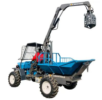 China Tractor de aceite de palma Vehículos de recogida de palma con brazo mecánico robótico en venta
