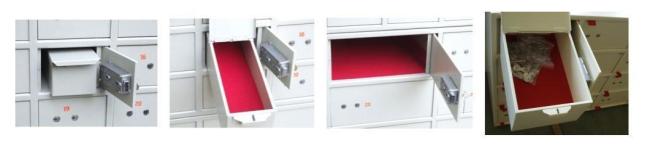 Dt-22 OEM Factory Price Bank Safe Deposit Box Vault Hotel Private Bank Locker