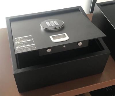 China Wd1816 Top Open Safety Deposit Safe para quarto de hotel Design compacto e de poupança de espaço à venda