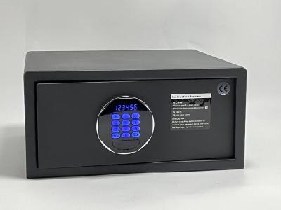 Cina Principio di funzionamento della password elettronica Placca d'acciaio Cassaforte alberghiero con chiavi in vendita