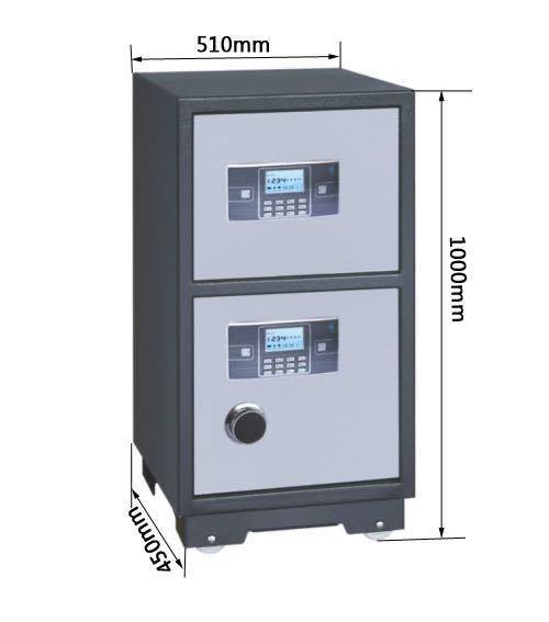 Quality Convenient and Secure Electronic Lock Safe Deposit Box for Home/Office Width 371 for sale
