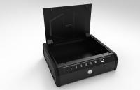 China Biometric Indentification Safe Box Hidden Car Safe with Combination Lock 280mm Depth for sale