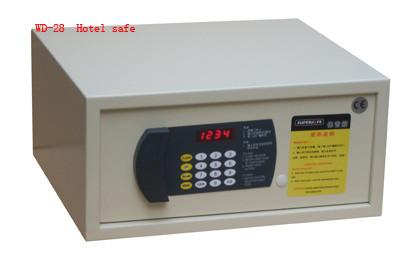 China Aparição da profundidade 301-400mm Caixa de segurança para laptops Wd28 Casa segura Hotel seguro à venda