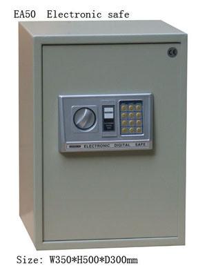 Cina Cassaforte di deposito elettronico sicuro per la casa / ufficio Larghezza 370 mm Esterno nero in vendita