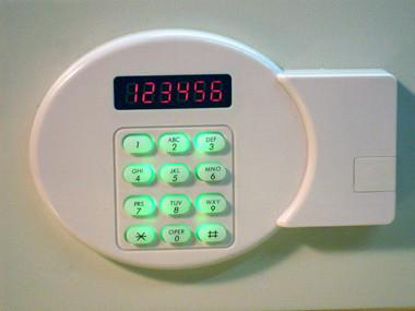 Cina Apparizione della profondità 301-400mm Casella di chiusura di sicurezza elettronica dell'hotel in vendita