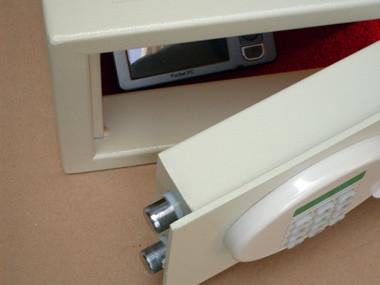 Cina Apparizione della profondità 301-400mm Casella di chiusura di sicurezza elettronica dell'hotel in vendita