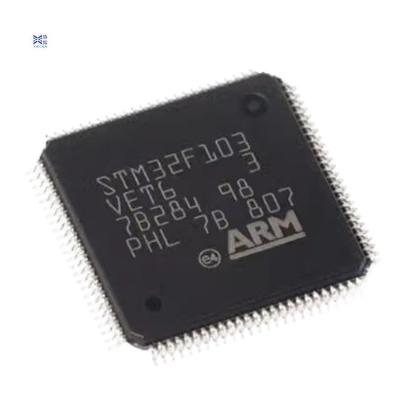 China STM32F103VCT6 LQFP-100 MCU32-bit microcontroller integrated circuit IC chip for sale