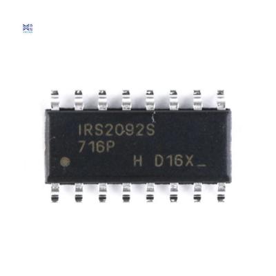 China IRS2092STRPBF SOIC-16 High performance class d audio power adapter driver IC chip electronic component integrated circuit for sale