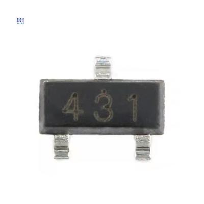 China TL431 SOT23 Linear Stabilized Transistor Chip Electronic Component Integrated Circuit Voltage Reference Stabilized Triode for sale
