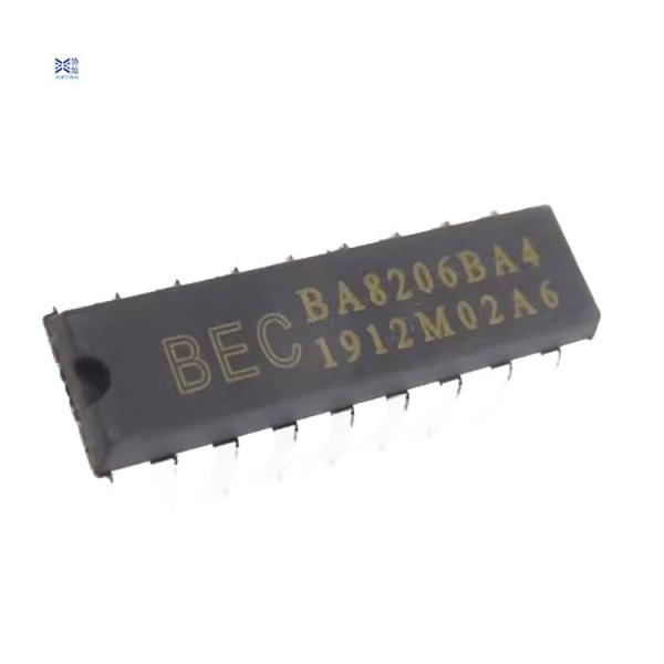 Quality BA8206BA4 DIP-18 Remote Control Fan IC Chip Electronic Components Original for sale