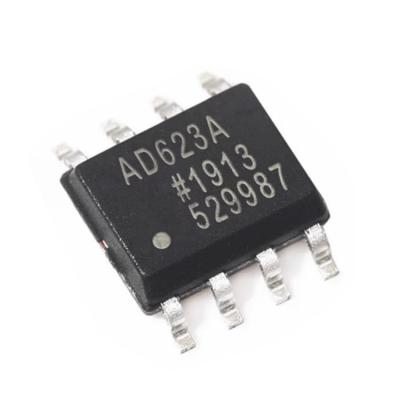 China Integrated Circuit AD623ARZ SOIC-8 Rail-to-rail Low-cost Instrumentation Amplifier IC Electronic Components for sale