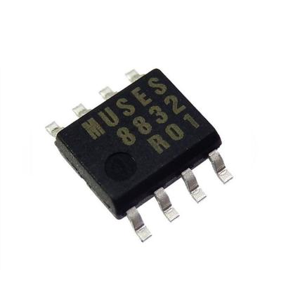 China MUSES8832E SOP-8 Audio Equipment Dual-channel High-quality Audio Amplifier Chip Ic Electronic Components Brand New and Original for sale