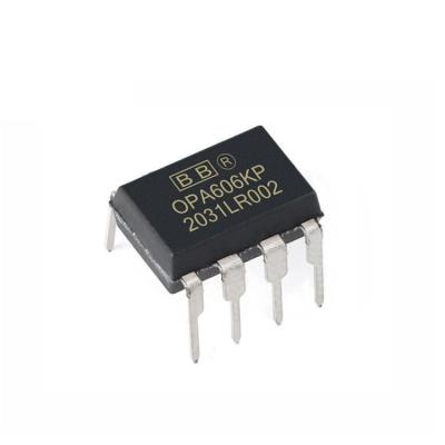 China OPA606KP In-line DIP-8 Operational amplifier chip IC electrical components drive operational amplifier bus transceiver chip for sale