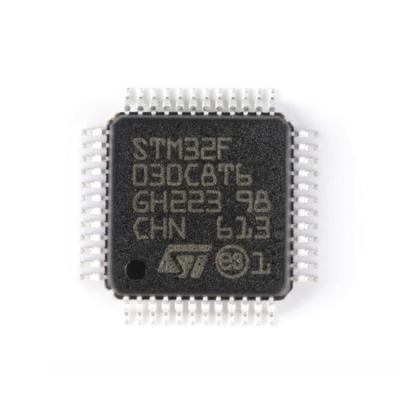 중국 새로운 원본 STM32F030C8T6 LQFP-48 수입 모 놀리 식 통합 회로 암 마이크로 컨트롤러 판매용