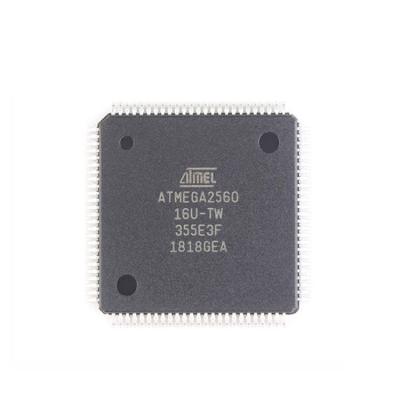 China ATMEGA2560-16AU TQFP-100 8-bit microcontroller chip IC MCU 256KB Flash Elektrische componenten ATMEGA2560 Te koop