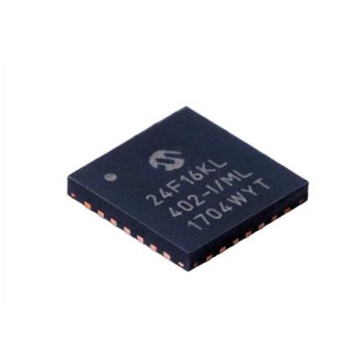 China PIC24F16KL402-I/ML QFN-28 16-bit Microcontroller Chip Single-chip Microcontroller IC Electronic Components Brand New Original for sale