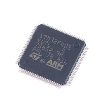 China STM32F405VGT6 LQFP-100 ARM Cortex-M4 32-Bit Mikrocontroller-IC zu verkaufen