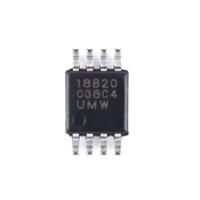 China DS18B20U MSOP8 programmable resolution single-line digital thermometer chip for sale