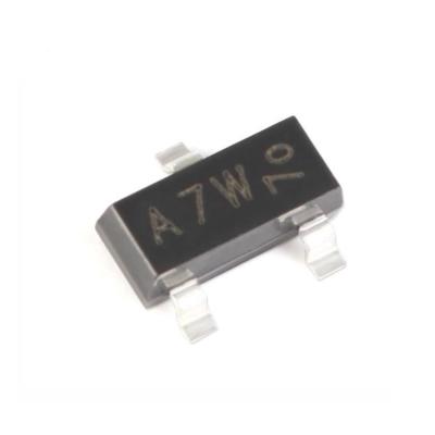 China BAV99,215 SOT-23 Siebdruck A7W 100V 125mA SMD Klein-Signal-Schaltdiode zu verkaufen