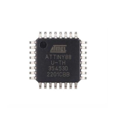 China ATTINY88-AU TQFP32 8-Bit AVR-Mikrocontroller IC neues Original zu verkaufen