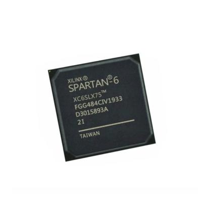 China XC6SLX75-2FGG484I BGA484 FPGA field programmable gate array chip for sale