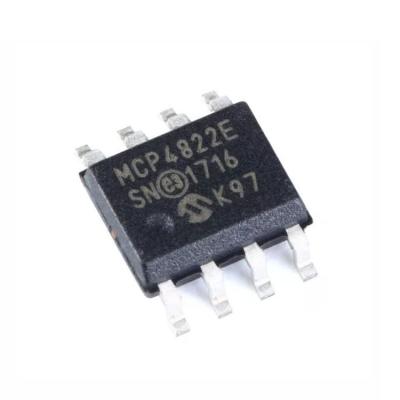 China MCP4822-E/SN SOP8 patch brand new analog-to-digital converter chip IC original authentic for sale