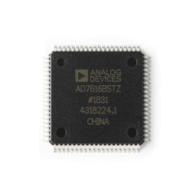 China Das AD7616BSTZ LQFP-80 Kanal-DAS verfügt über einen eingebauten 16-Bit-Dual-Channel-Synchron-Sampling-ADC mit bipolarem Eingangschip zu verkaufen