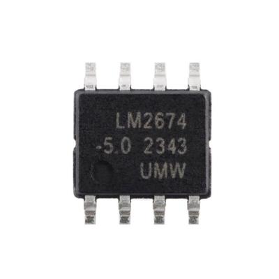 中国 LM2674M-5.0 SOP-8 スクリーン印刷 2674M5.0 バック規制チップIC 販売のため