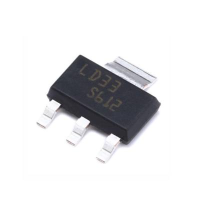 China LD1117S33CTR SOT-223 Siebdruck LD33 Low Dropout Linearregler LDO Chip IC zu verkaufen