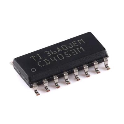 China CD4053BM96 SOIC-16 SPDT 3-channel Analog Switch and Multiplexer IC Integrated Circuit Electronic Components for sale