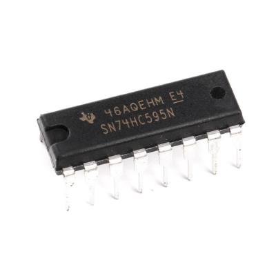 China SN74HC595N DIP-16 Drei-Zustand-Ausgang 8-Bit-Gegenverschaltungsregister IC-Chip-Integrierte Schaltung zu verkaufen